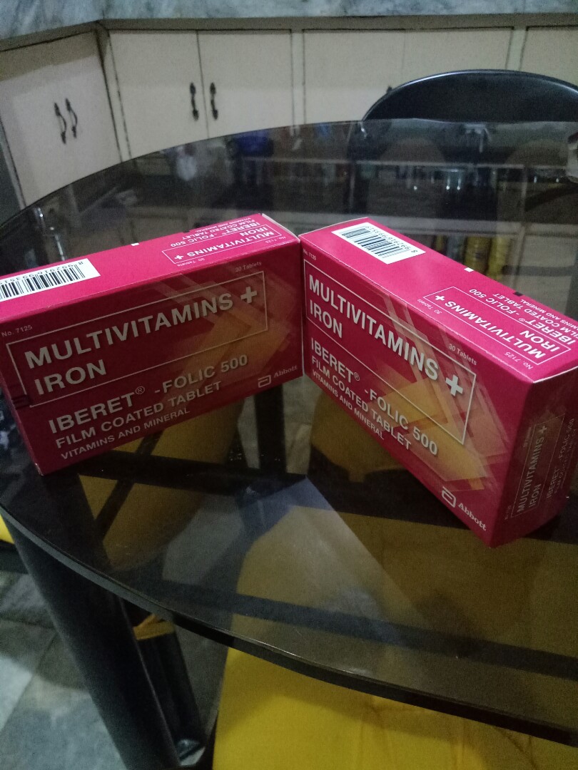 Iberet-Folic 500 (2 Boxes at 50% off + SF), Beauty & Personal Care ...