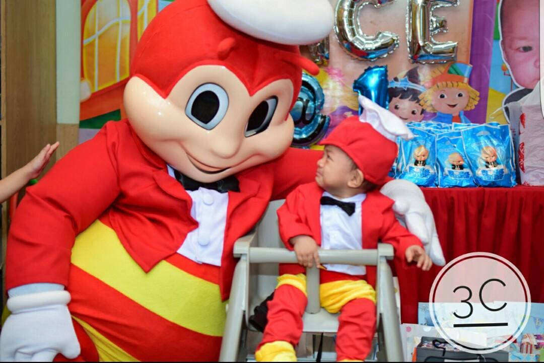 Jollibee Costume For Rent, Babies & Kids, Babies & Kids Fashion on ...