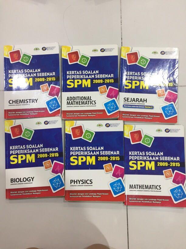 KERTAS SOALAN PEPERIKSAAN SEBENAR SPM 2009-2015 CHEMISTRY , ADDITIONAL ...