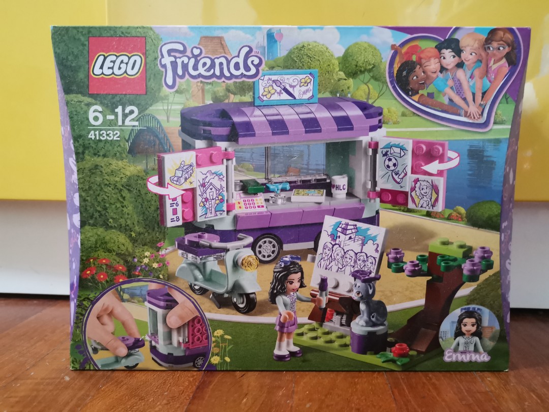 Lego 41332 Friends Emma's Art Stand, Hobbies & Toys, Toys & Games on ...