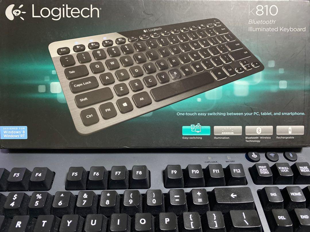 Logitech K810 Bluetooth keyboard, Computers & Tech, Parts & Accessories ...