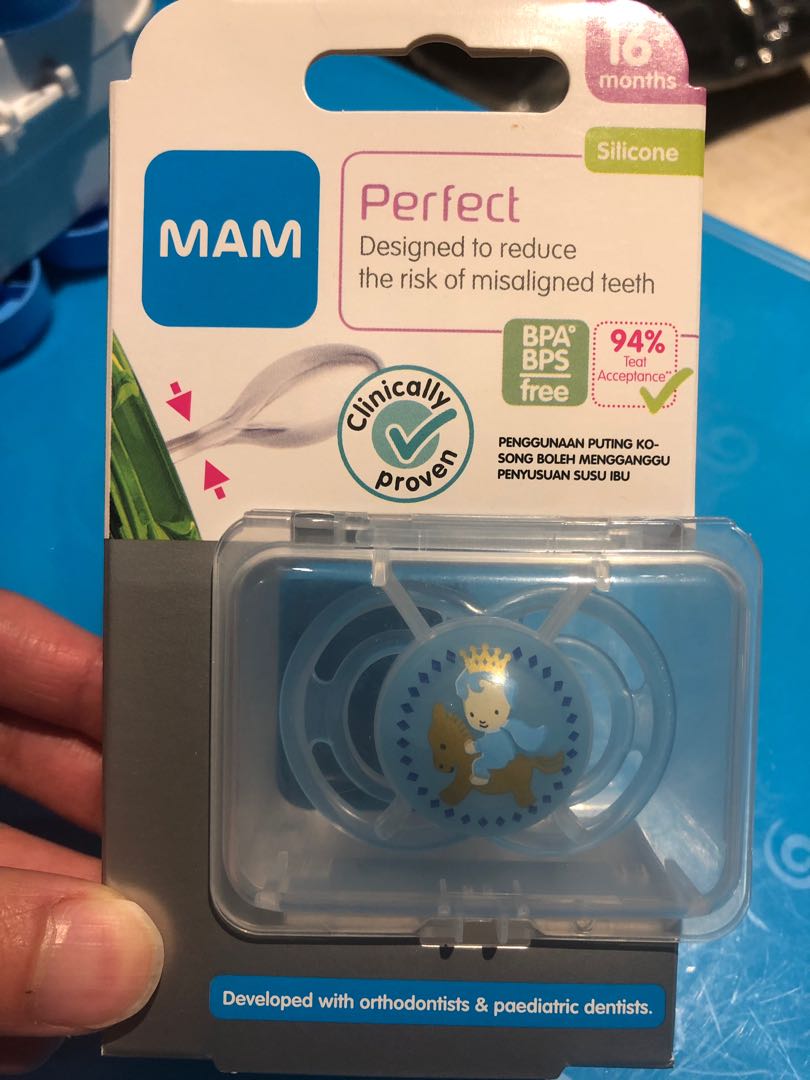 MAM Pacifier 16+, Babies & Kids, Nursing & Feeding, Breastfeeding ...