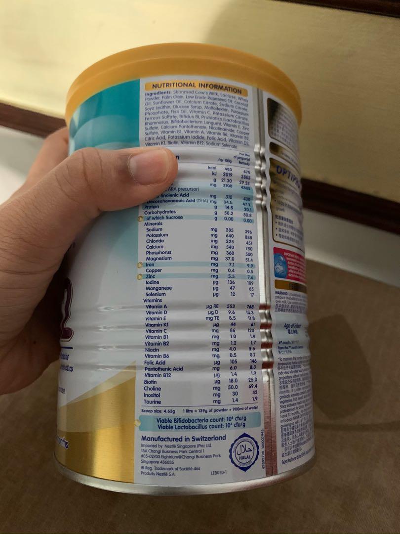 Nan Optipro 2 400g for two , Babies & Kids, Nursing & Feeding, Weaning & Toddler Feeding on ...