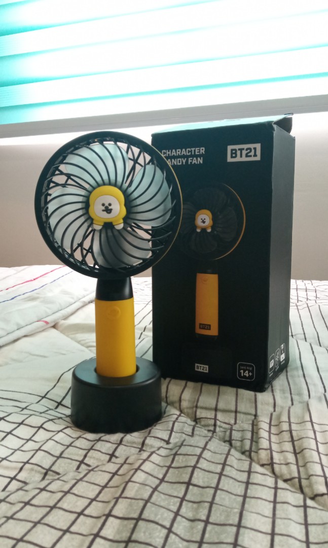 Official BT21/BTS Handy Fan 'Chimmy, Hobbies & Toys, Memorabilia ...