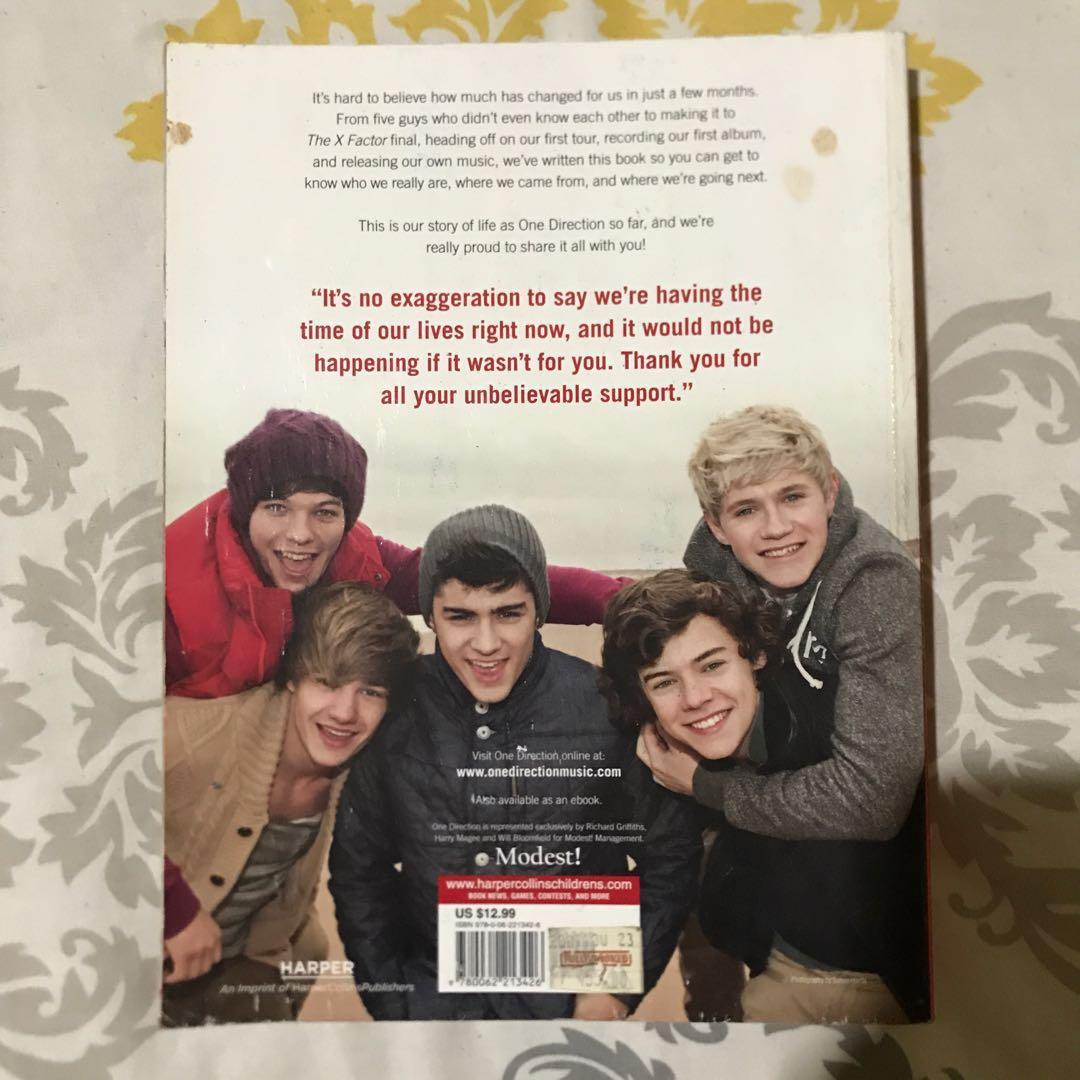 One Direction Books w/ Standee, Hobbies & Toys, Books & Magazines ...