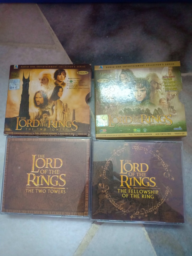 Original cd Lord Of The Rings, Hobbies & Toys, Music & Media, CDs & DVDs on Carousell