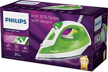 Philips Featherlight Plus Steam Iron GC1424, TV & Home Appliances ...