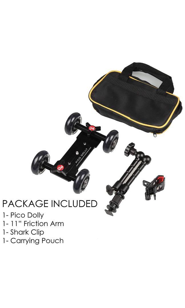 Pico Flex Dolly, Camera Table Dolly, Skater Dolly, Camera Slider Dolly ...