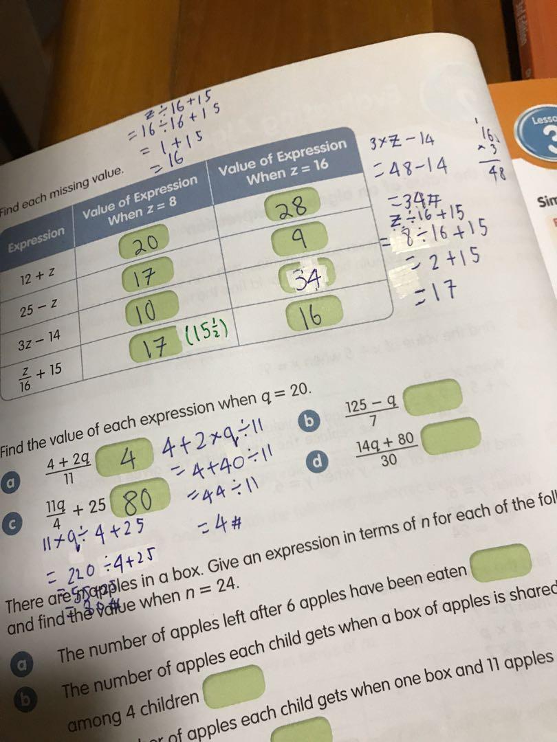 Primary 6A and 6B Mathematics Textbook, Hobbies & Toys, Books ...