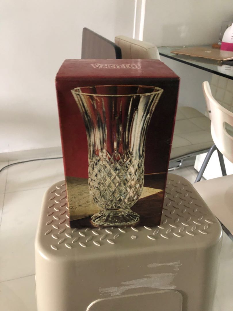 RCR Italian Opera Crystal Vase, Luxury, Accessories on Carousell