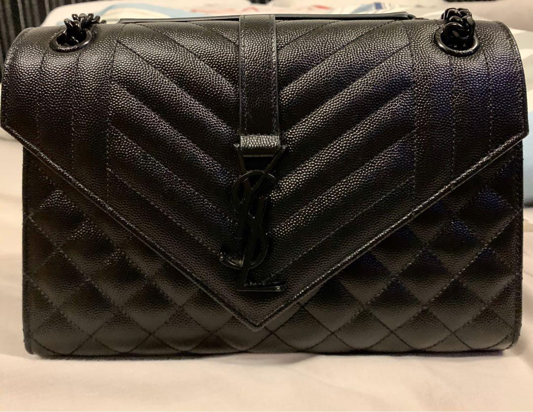 Saint Laurent Ysl Envelope Flap, Women's Fashion, Bags & Wallets, Tote ...