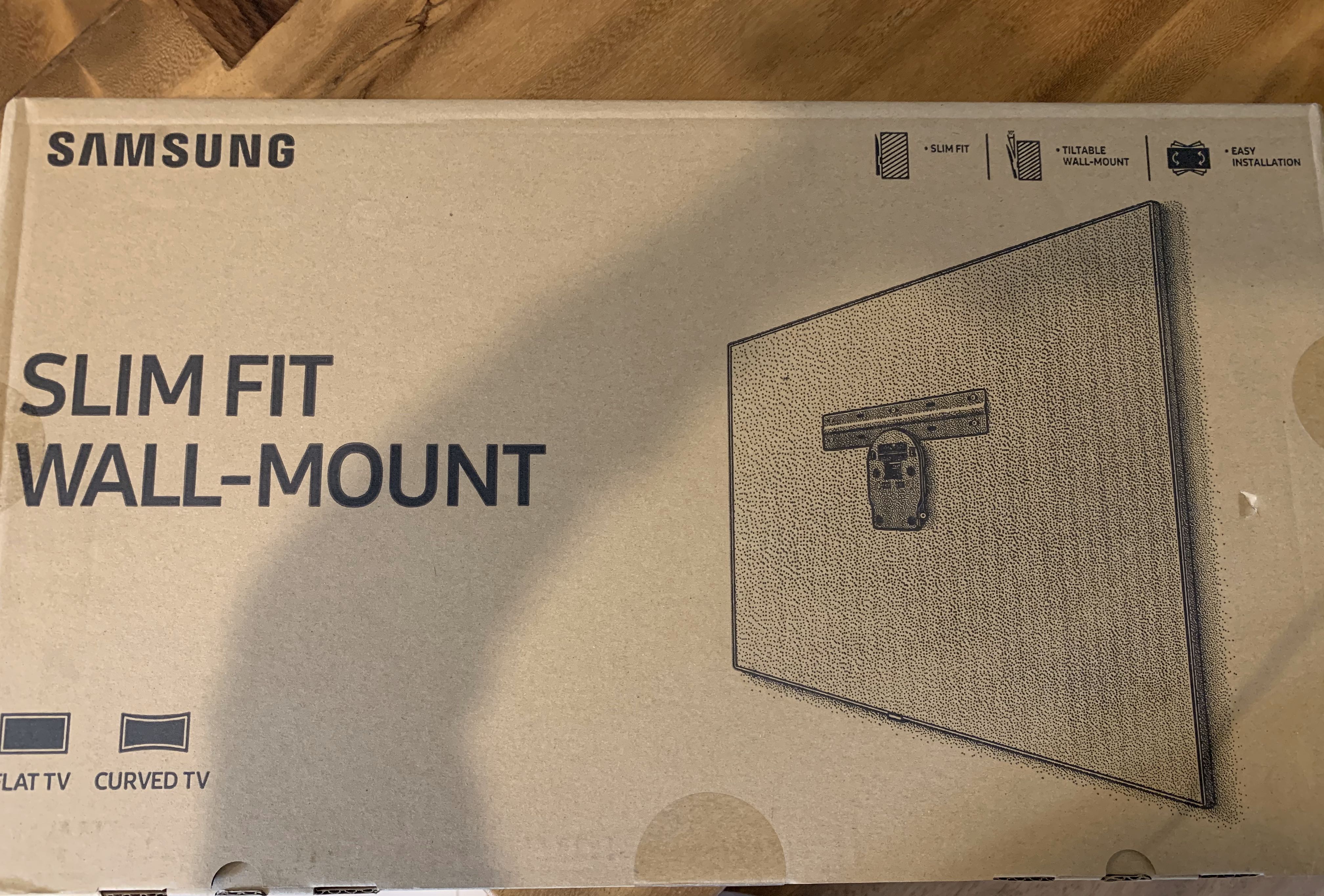 Samsung Slimfit Wallmount kit, TV & Home Appliances, TV & Entertainment ...