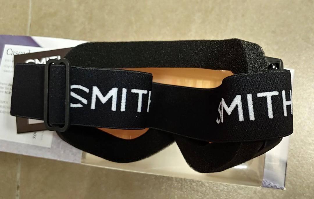 Smith Optics Unisex Cascade Classic Black 黑色 RC36 Lens snow ski Goggle ...