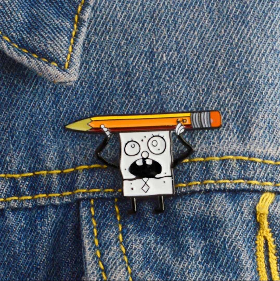 SpongeBob Doodle Bob pin, Hobbies & Toys, Stationery & Craft, Craft ...