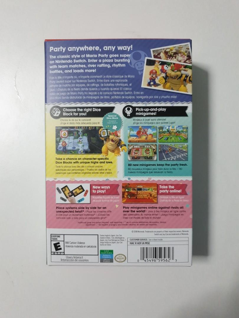 Super Mario Party Bundle Nintendo Switch, Video Gaming, Video Games ...