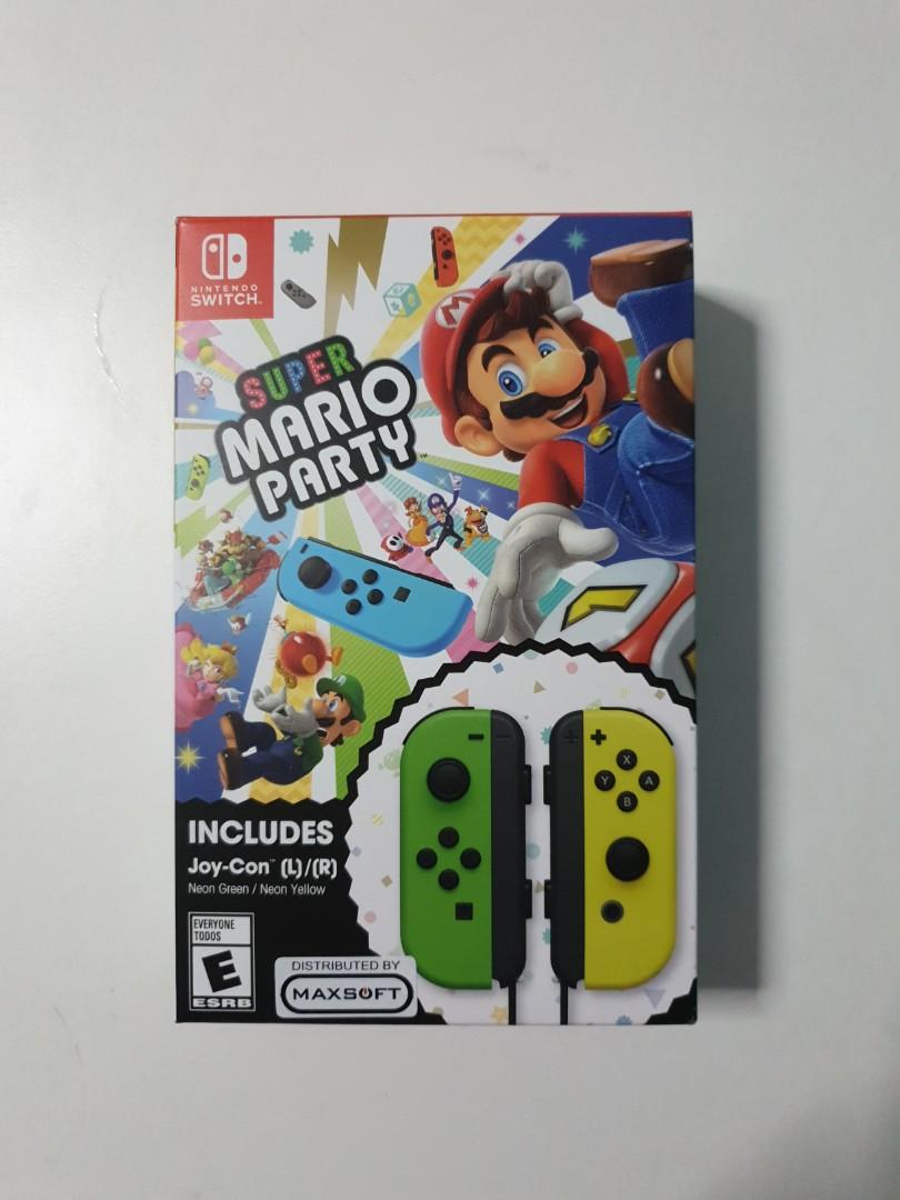 Super Mario Party Bundle Nintendo Switch, Video Gaming, Video Games ...