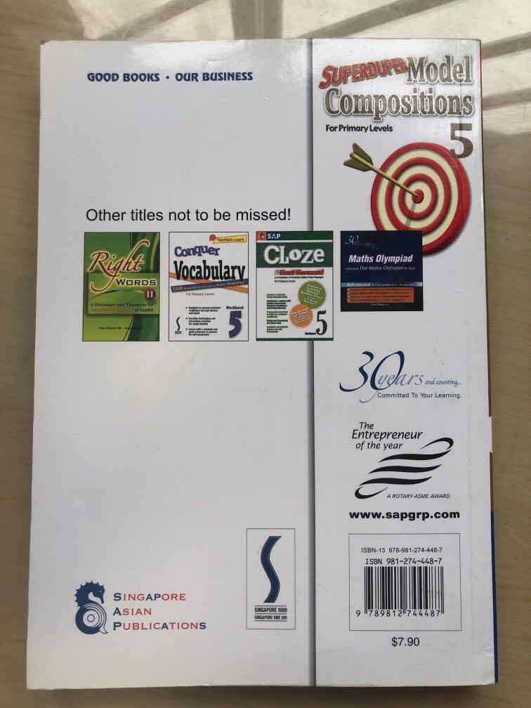 Superduper Model Compositions 5 for Primary Levels, Hobbies & Toys ...