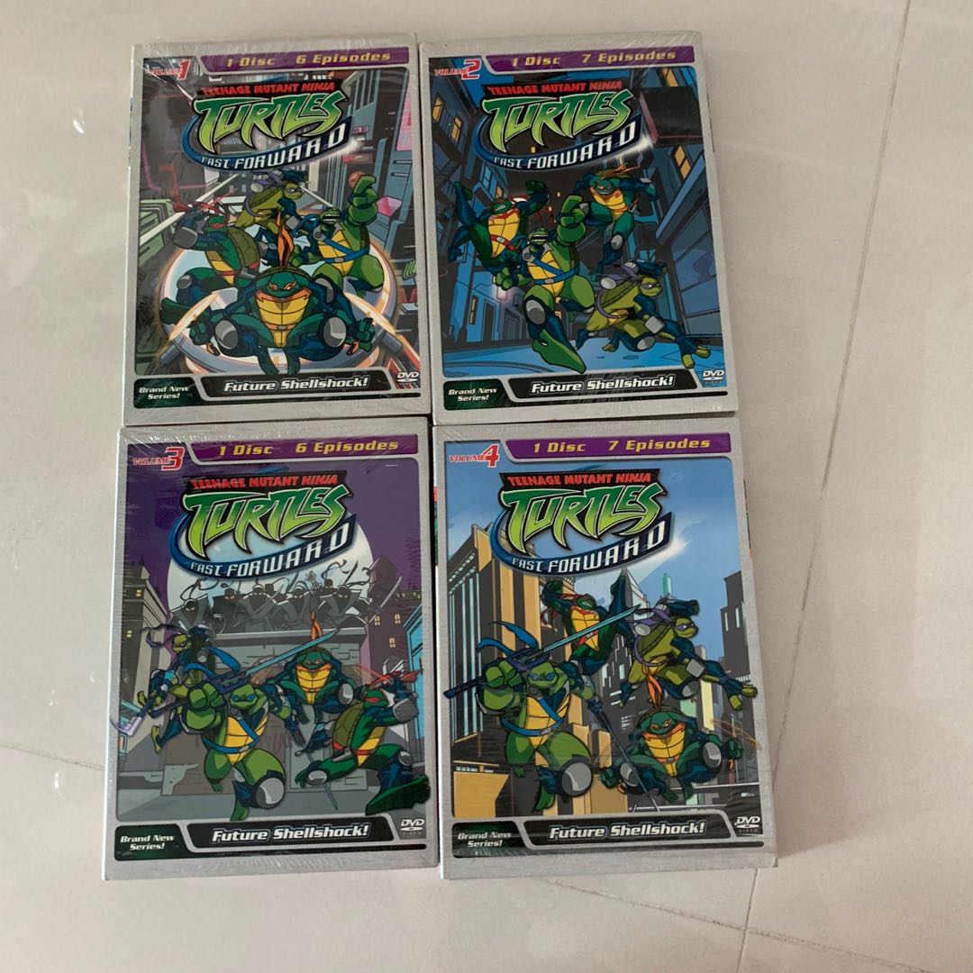 Teenage Mutant Ninja Turtles Fast Forward dvd set, TV & Home Appliances ...