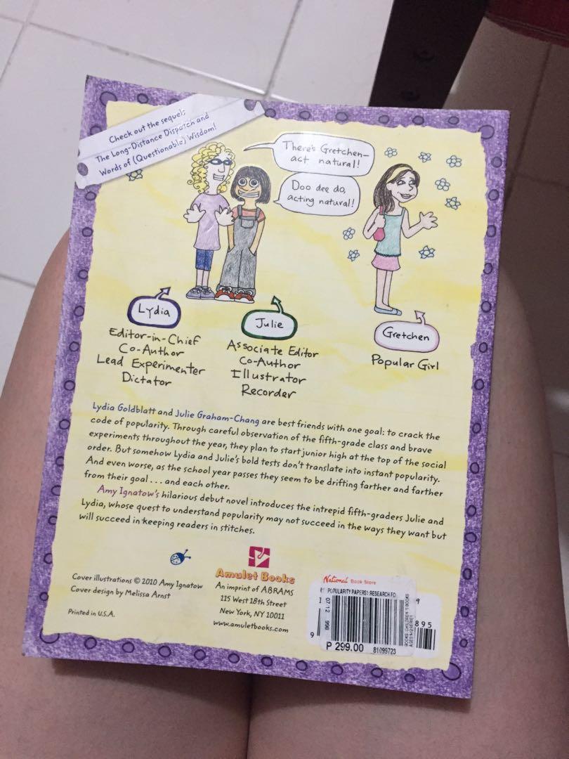 The Popularity Papers Book, Hobbies & Toys, Books & Magazines ...