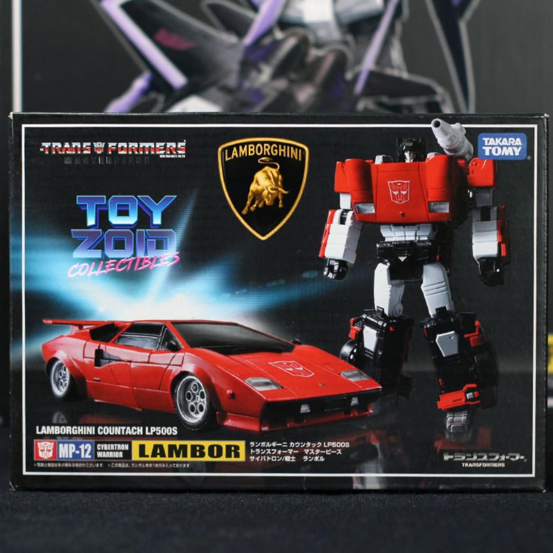 Transformers Masterpiece MP-12 Sideswipe Lambo Genuine Takara, Hobbies ...