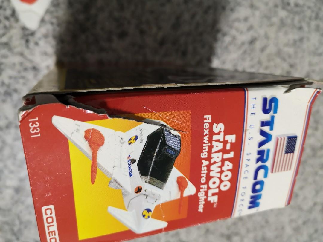 Vintage Coleco Starcom Starwolf with box, Hobbies & Toys, Toys & Games ...