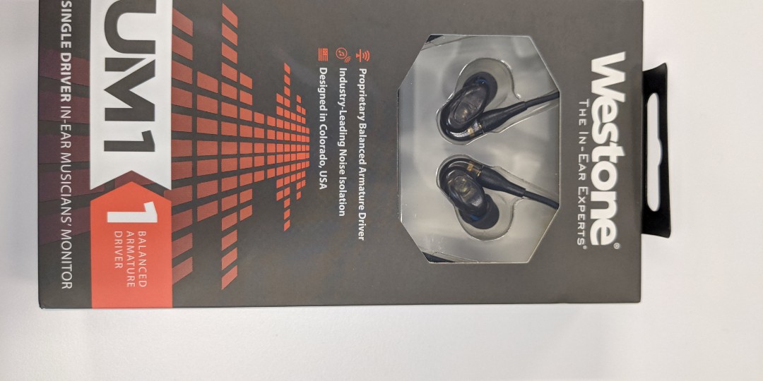 Westone UM1 IEMs new version, Audio, Earphones on Carousell