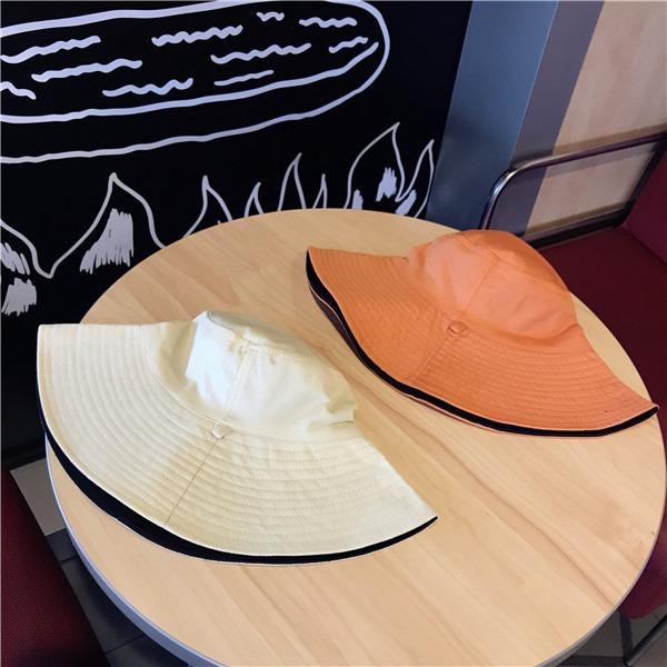 Women Reversible Bucket Hat Uv Sun Protection Wide Brim Summer Beach