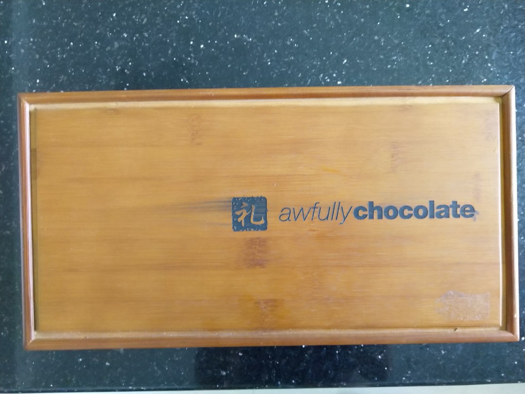 Wooden box (awfully chocolate), Everything Else on Carousell