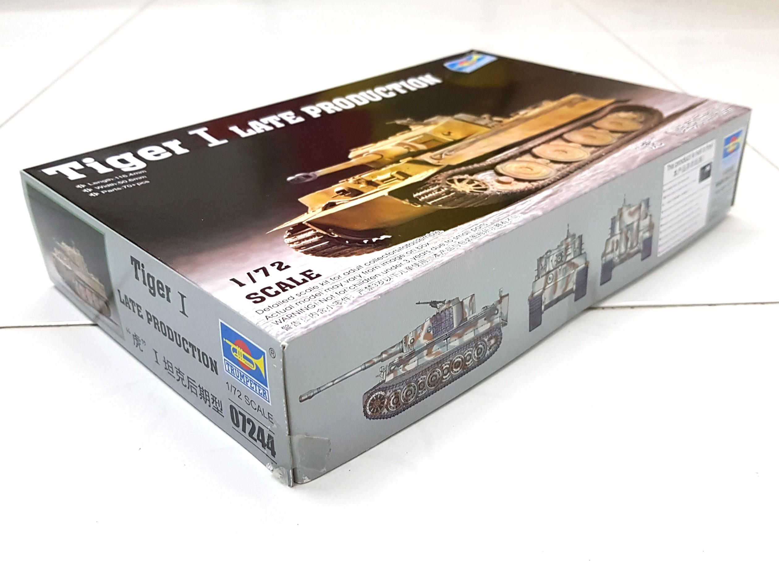 1/72 07244 Trumpeter Tiger 1 Late Production *Rare & hard to find ...