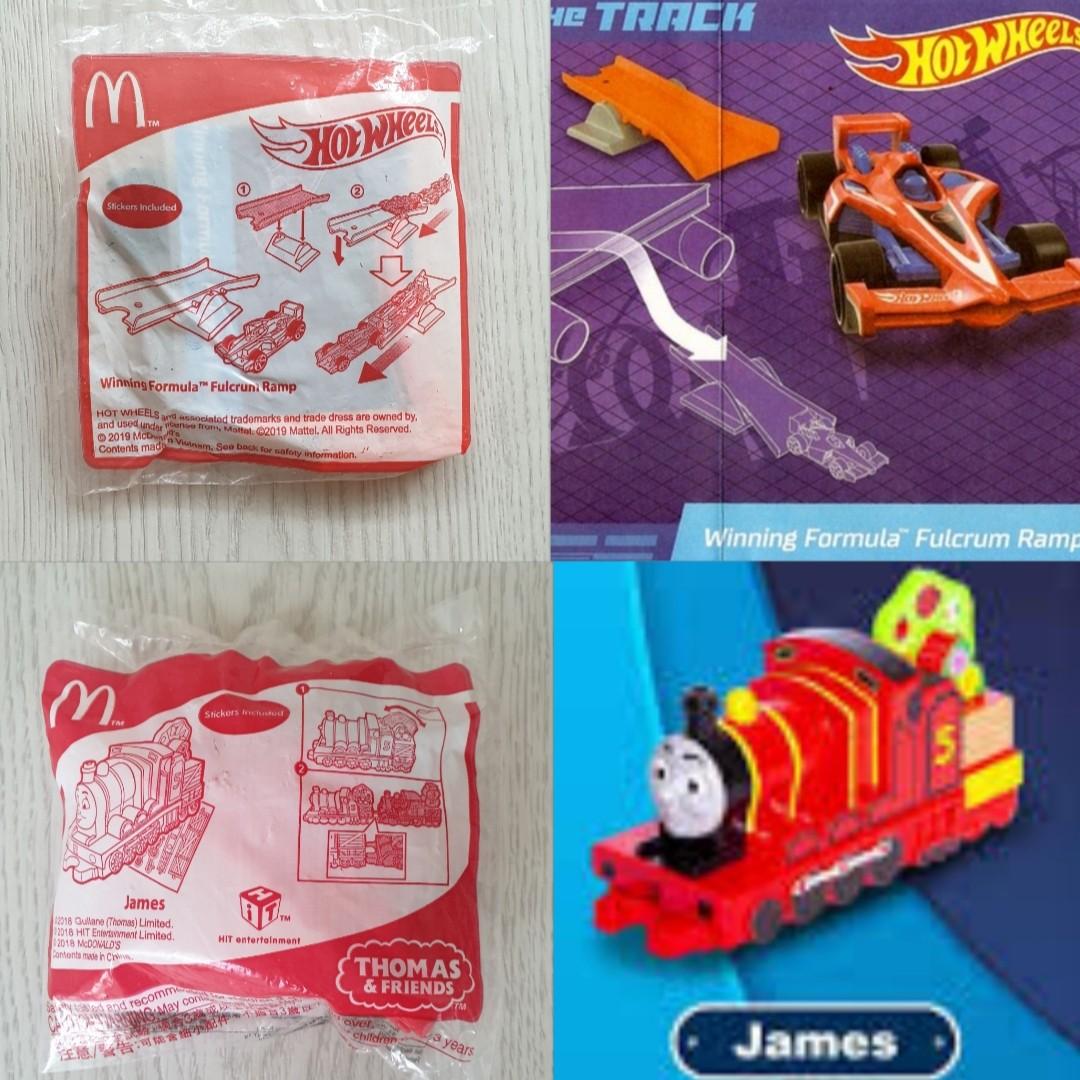 McDonald's HotWheels Winning Formula Fulcrum Ramp / Thomas & Friends James, Hobbies & Toys, Toys ...