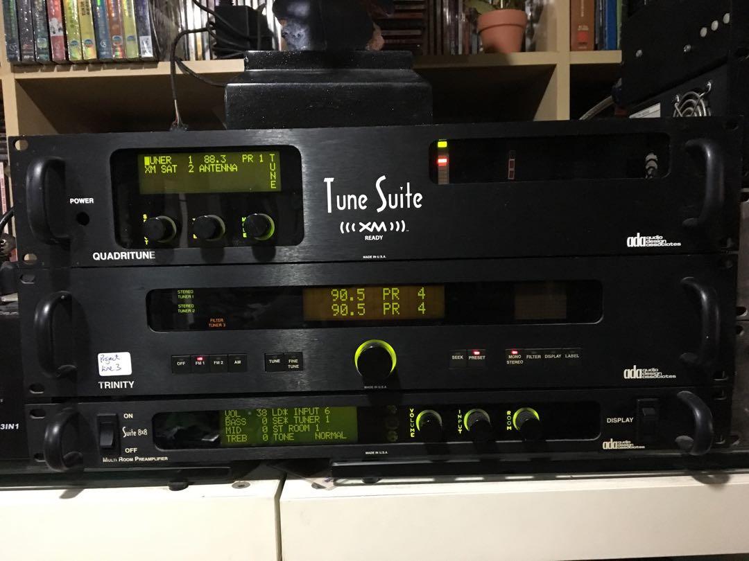 ADA Trinity and Quadratune FM tuners, Audio, Other Audio Equipment on ...