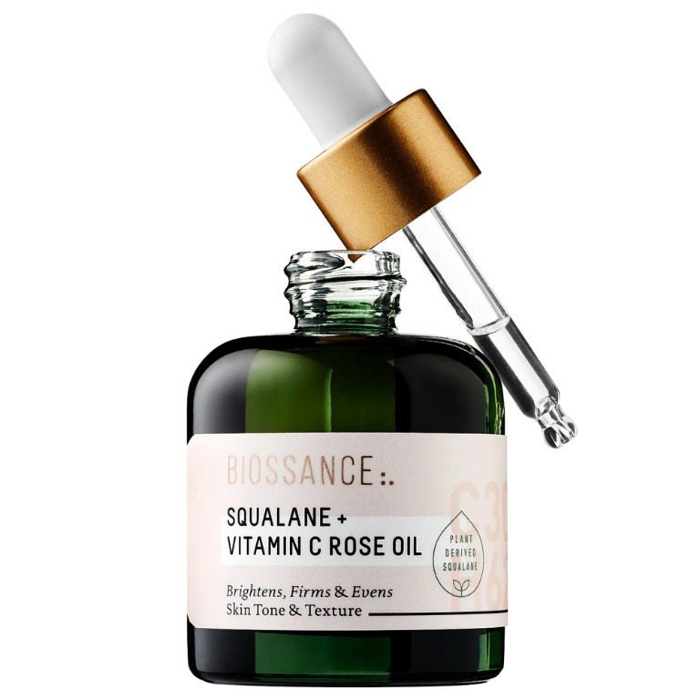 BIOSSANCE Squalane + Vitamin C Rose Oil, Beauty & Personal Care, Face ...
