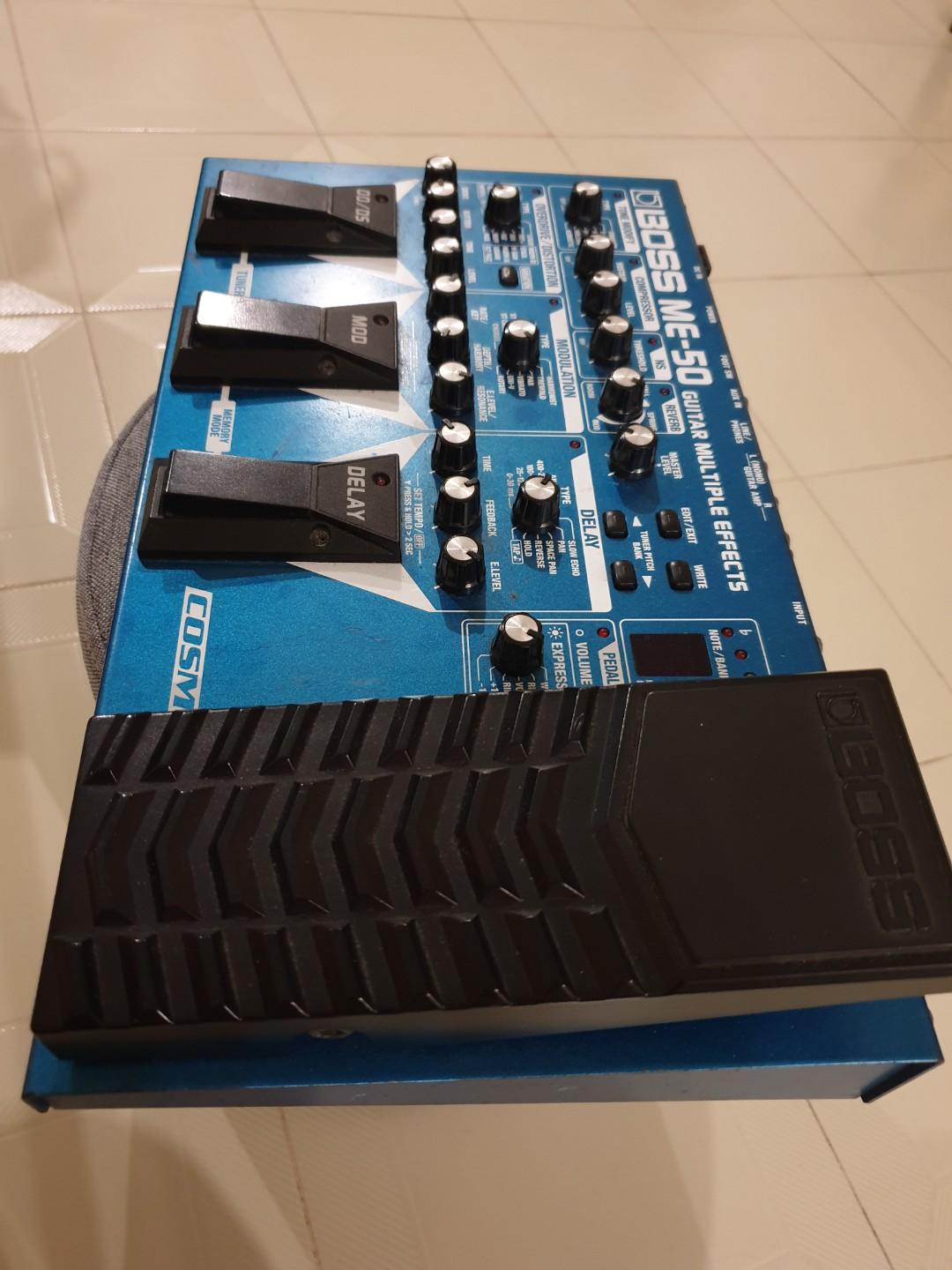 Boss ME 50 multi effects board, Hobbies & Toys, Music & Media, Music ...