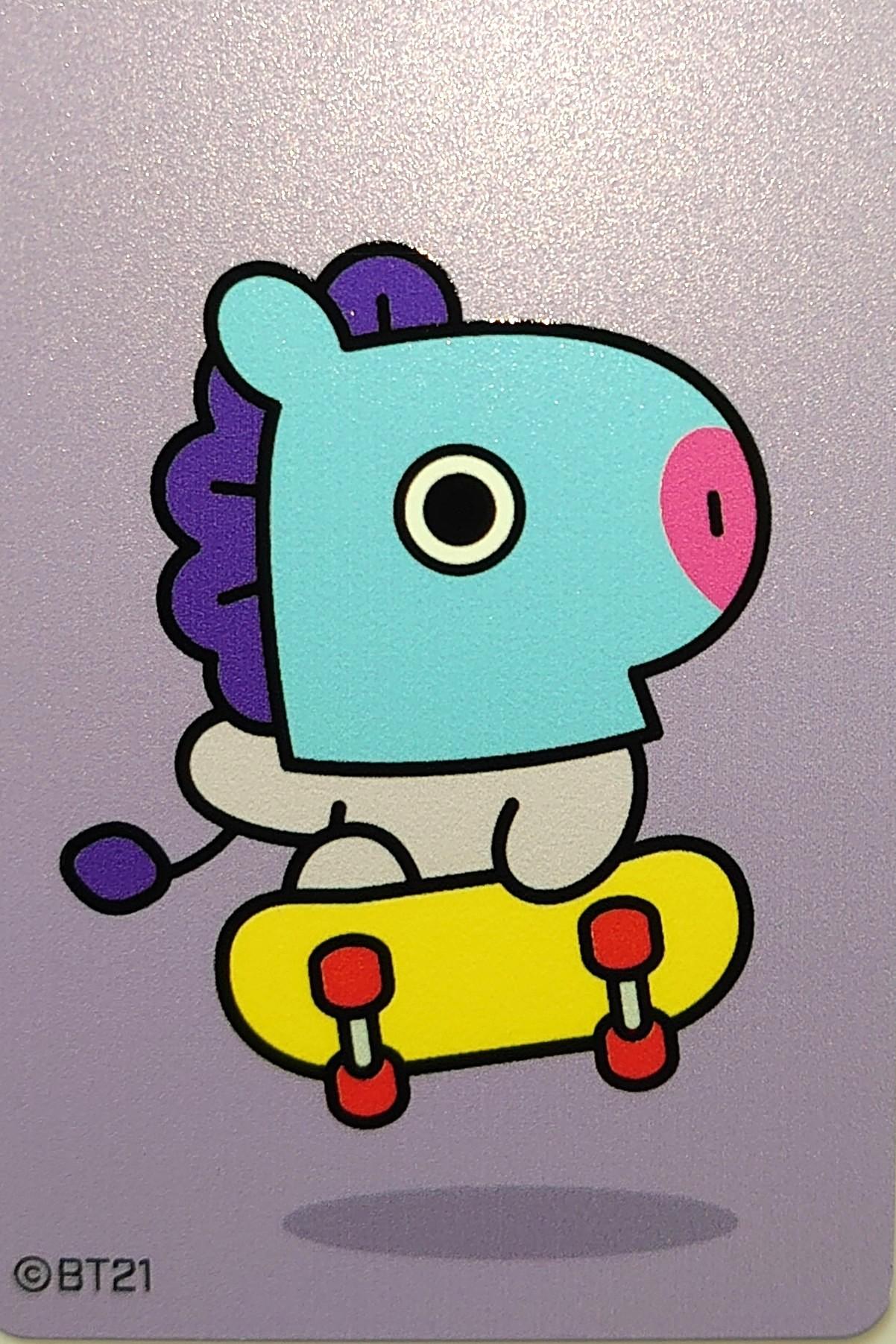 BT21 Line Friends Ezlink card Mang, Hobbies & Toys, Memorabilia ...