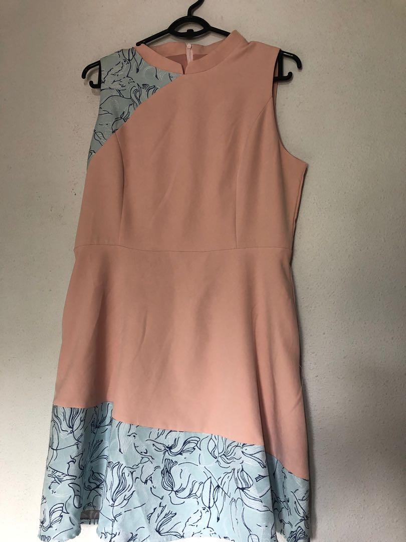 Cny pink dress, Women's Fashion, Dresses & Sets, Dresses on Carousell
