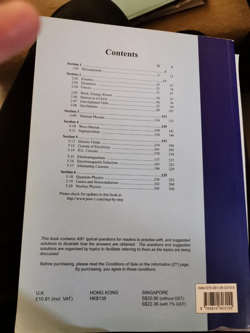 Cs Toh a level physics study guide + practice Mcq +practice questions, Hobbies & Toys, Books ...