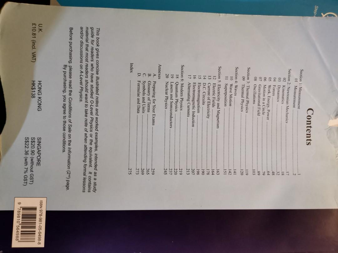 Cs Toh a level physics study guide + practice Mcq +practice questions, Hobbies & Toys, Books ...