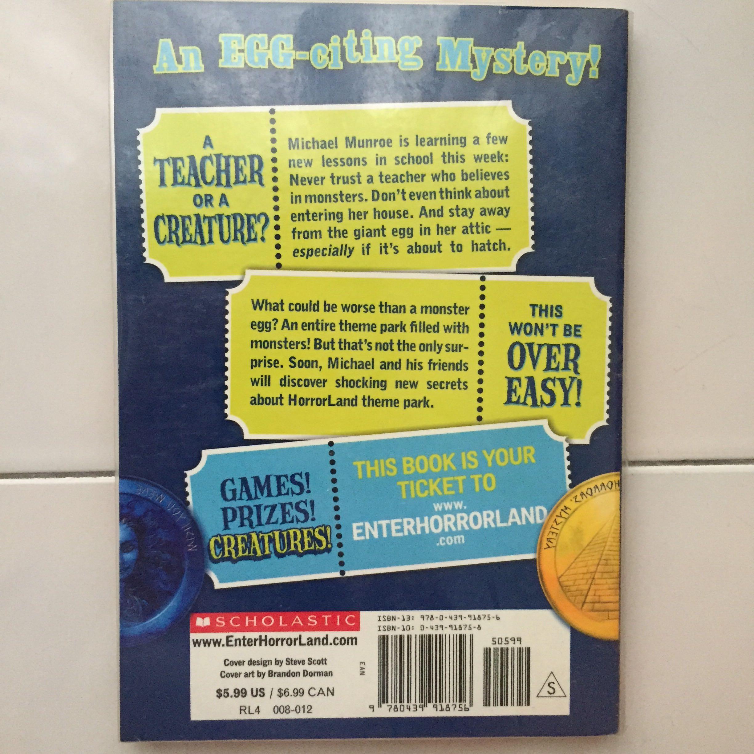 Goosebumps Storybooks, Hobbies & Toys, Books & Magazines, Storybooks on Carousell