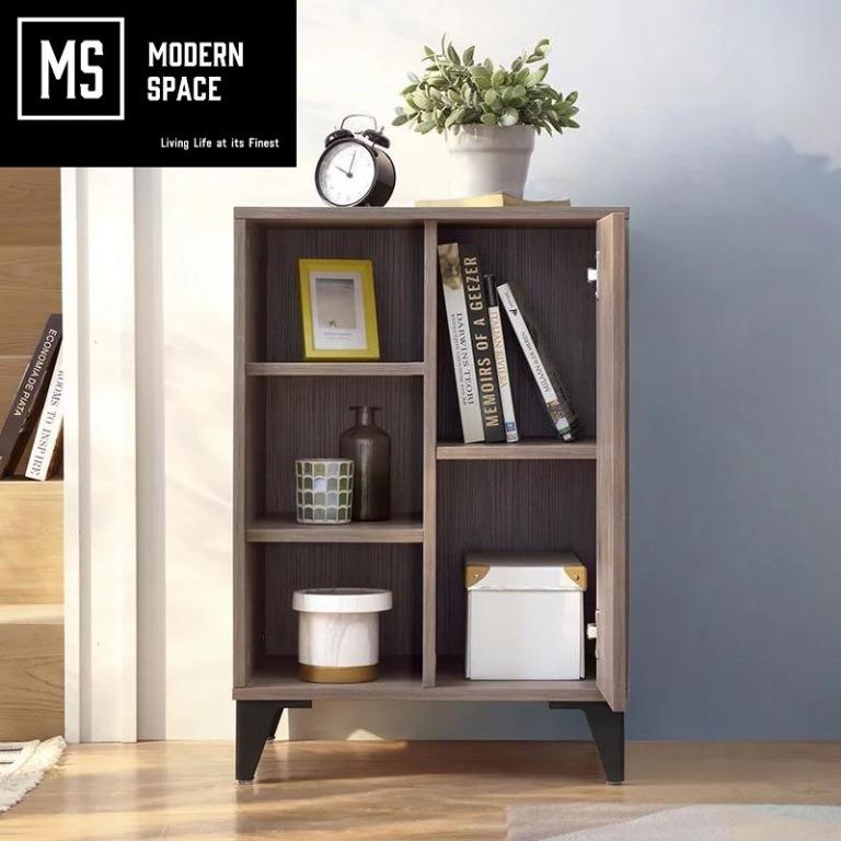 JACOB Modern Wooden Side Cabinet / SDR75, Furniture & Home Living ...