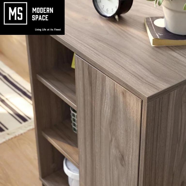 JACOB Modern Wooden Side Cabinet / SDR75, Furniture & Home Living ...