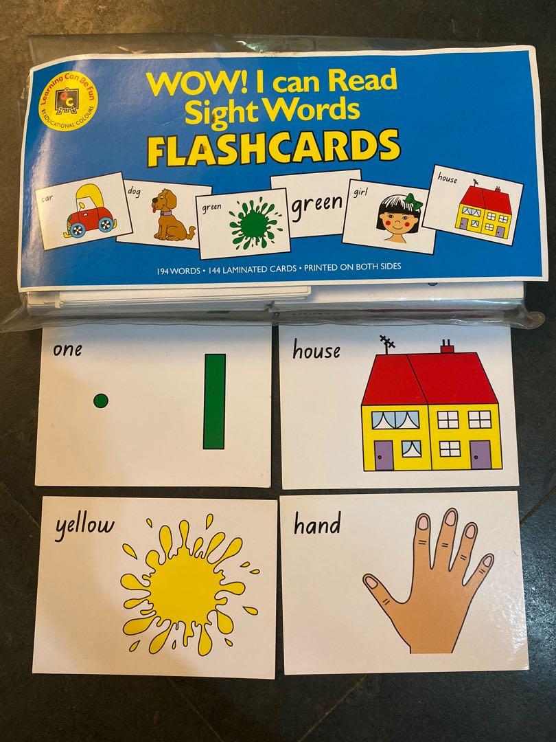 Kids and toddler flash cards, Hobbies & Toys, Books & Magazines ...