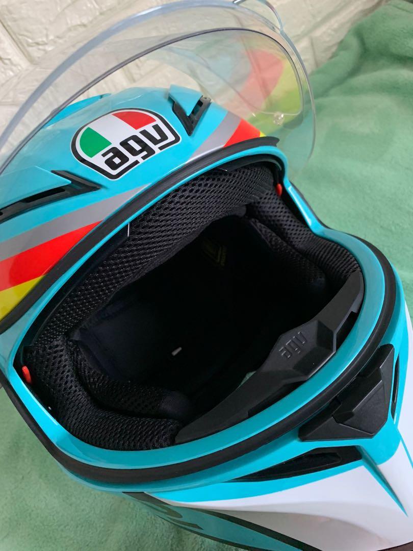 LEOPARD AGV Helmet, Motorbikes, Motorbike Parts & Accessories, Helmets ...