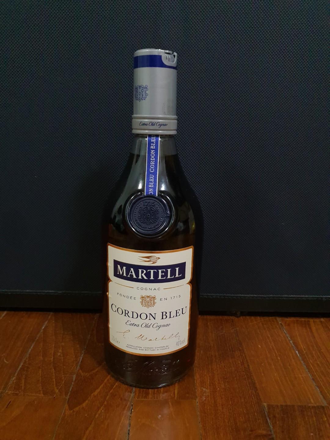 Martell Cordon Bleu, Food & Drinks, Alcoholic Beverages on Carousell