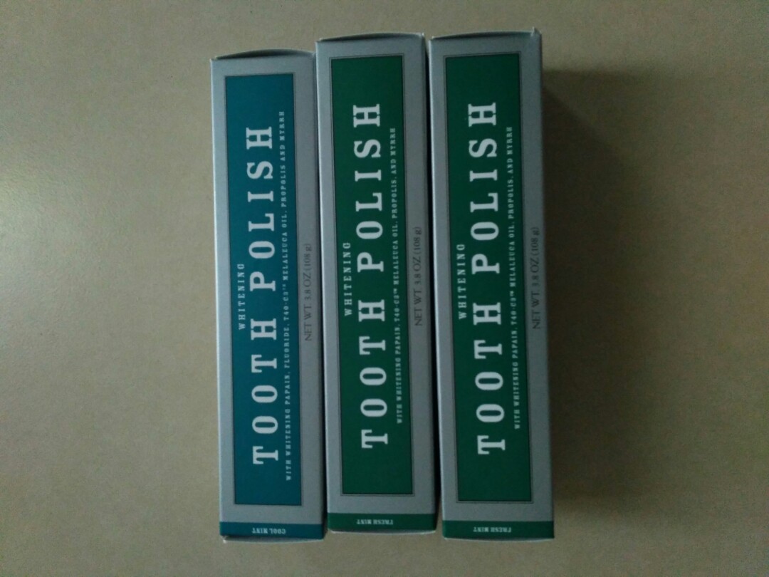 Melaleuca Toothpaste X 3 . Made In USA, Beauty & Personal Care, Hands ...