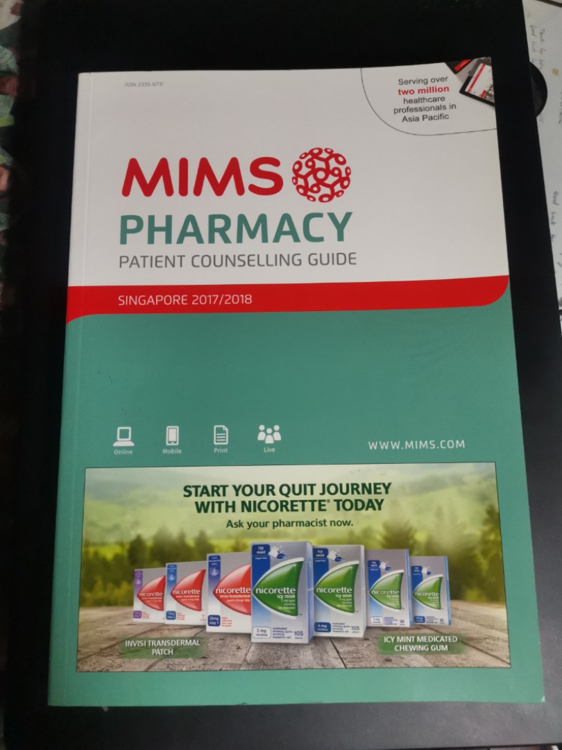 MIMS 2017/2018 Patient Counselling guide, Hobbies & Toys, Books ...