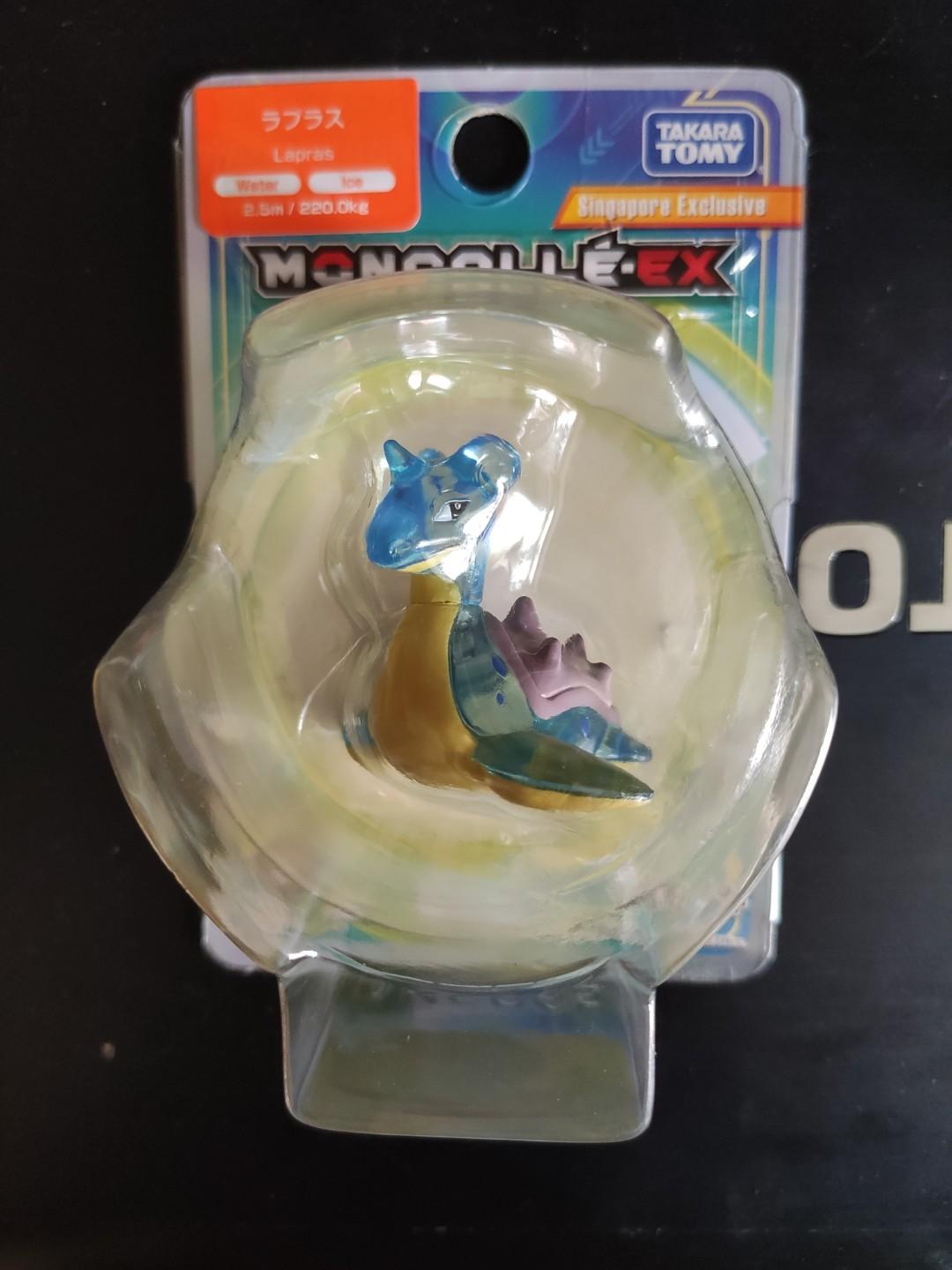 Pokemon Center Exclusive Clear Lapras Celebi Moncolle Figure, Hobbies ...