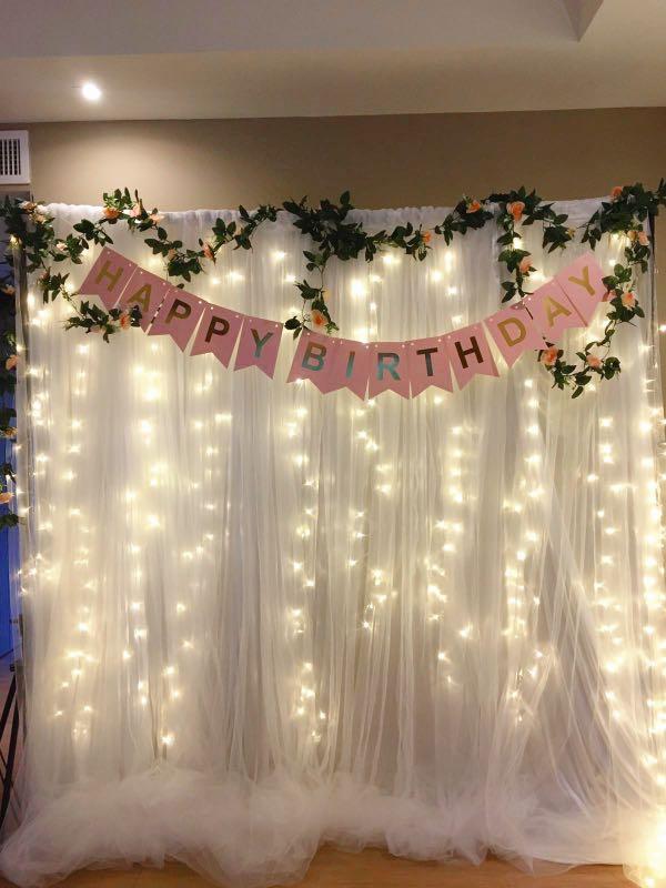 [Rental] Birthday Backdrop, Lifestyle Services, Event & Party Services ...
