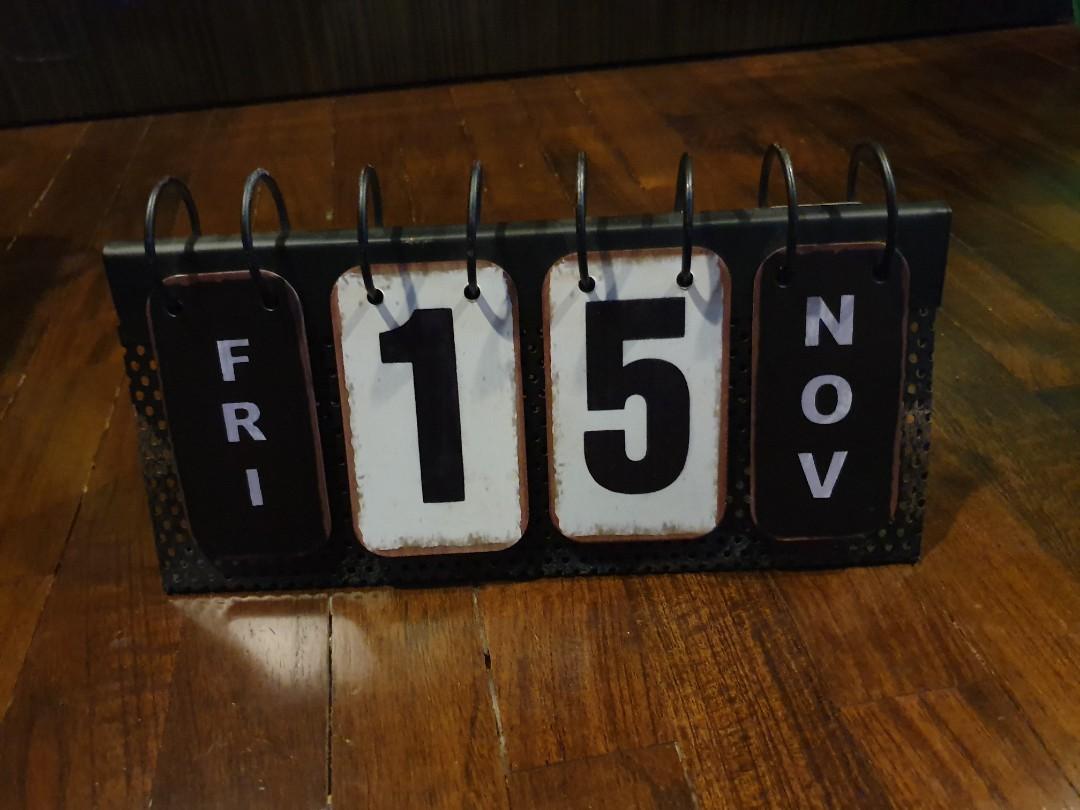 Rustic calendar, Hobbies & Toys, Stationery & Craft, Art & Prints on ...