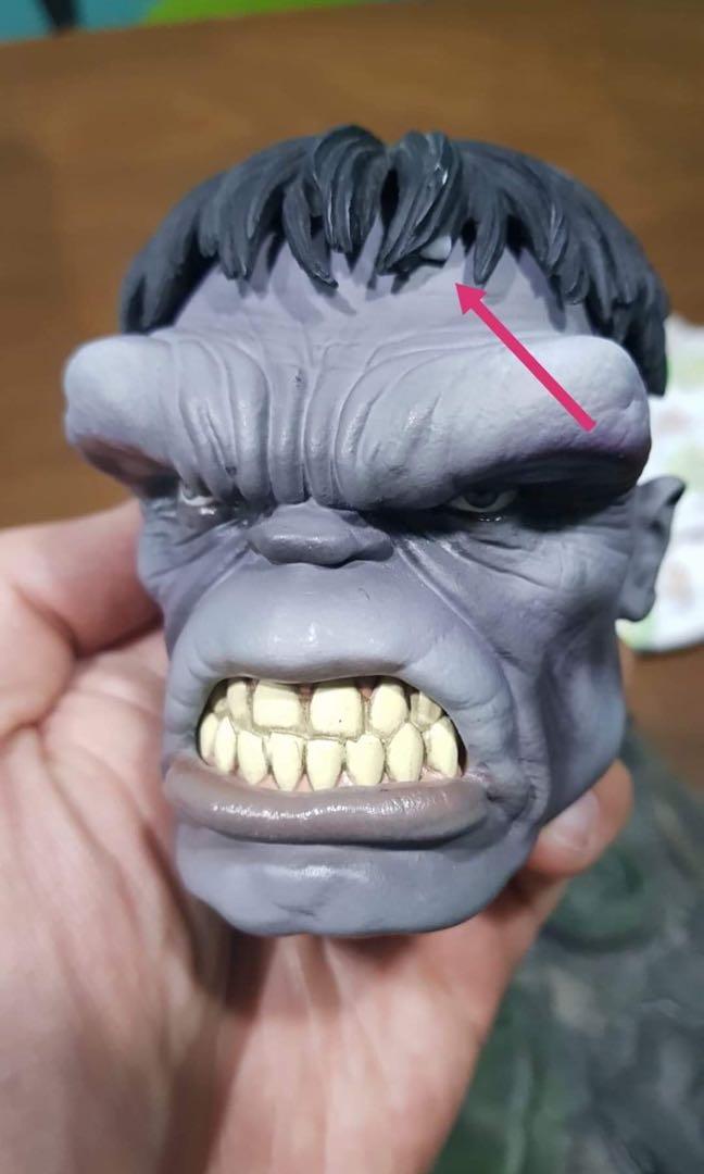 Sideshow Collectibles Grey Hulk Statue, Hobbies & Toys, Toys & Games on ...