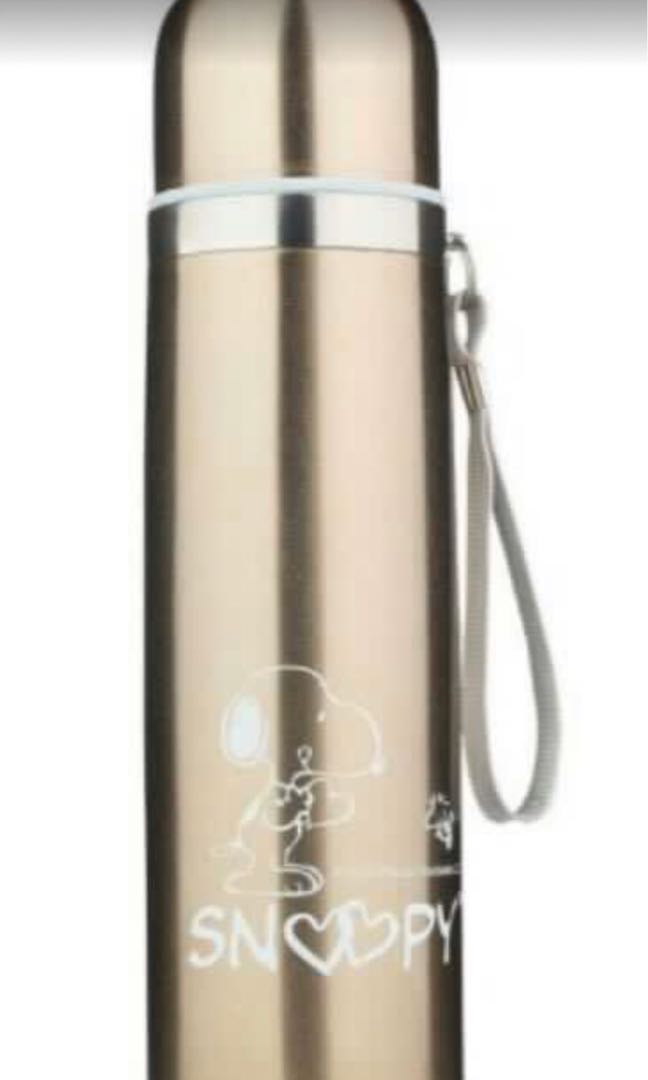 Snoopy thermal flask, Furniture & Home Living, Kitchenware & Tableware ...